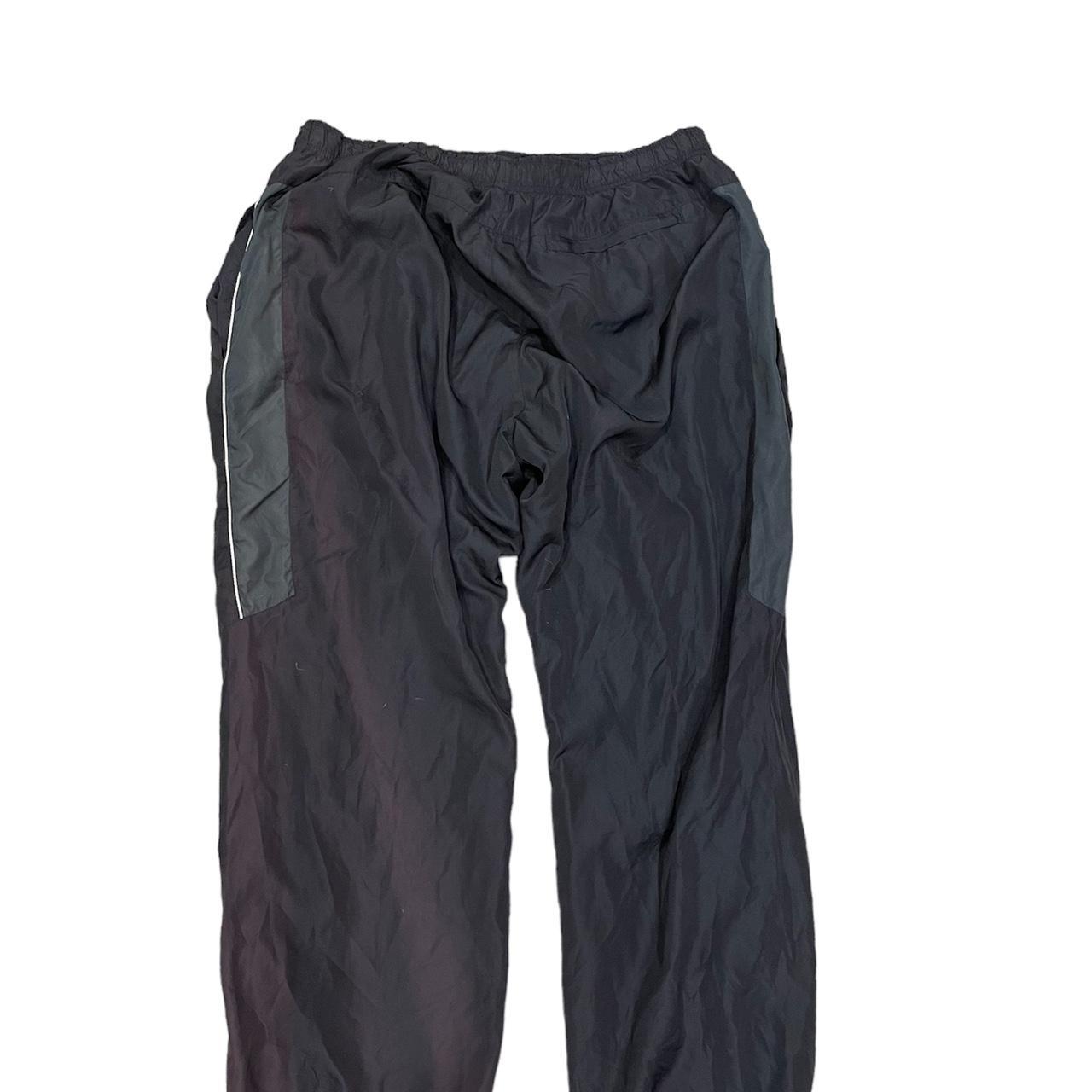 Super baggyyy Reebok nylon sweats/track pants 2XL so... - Depop