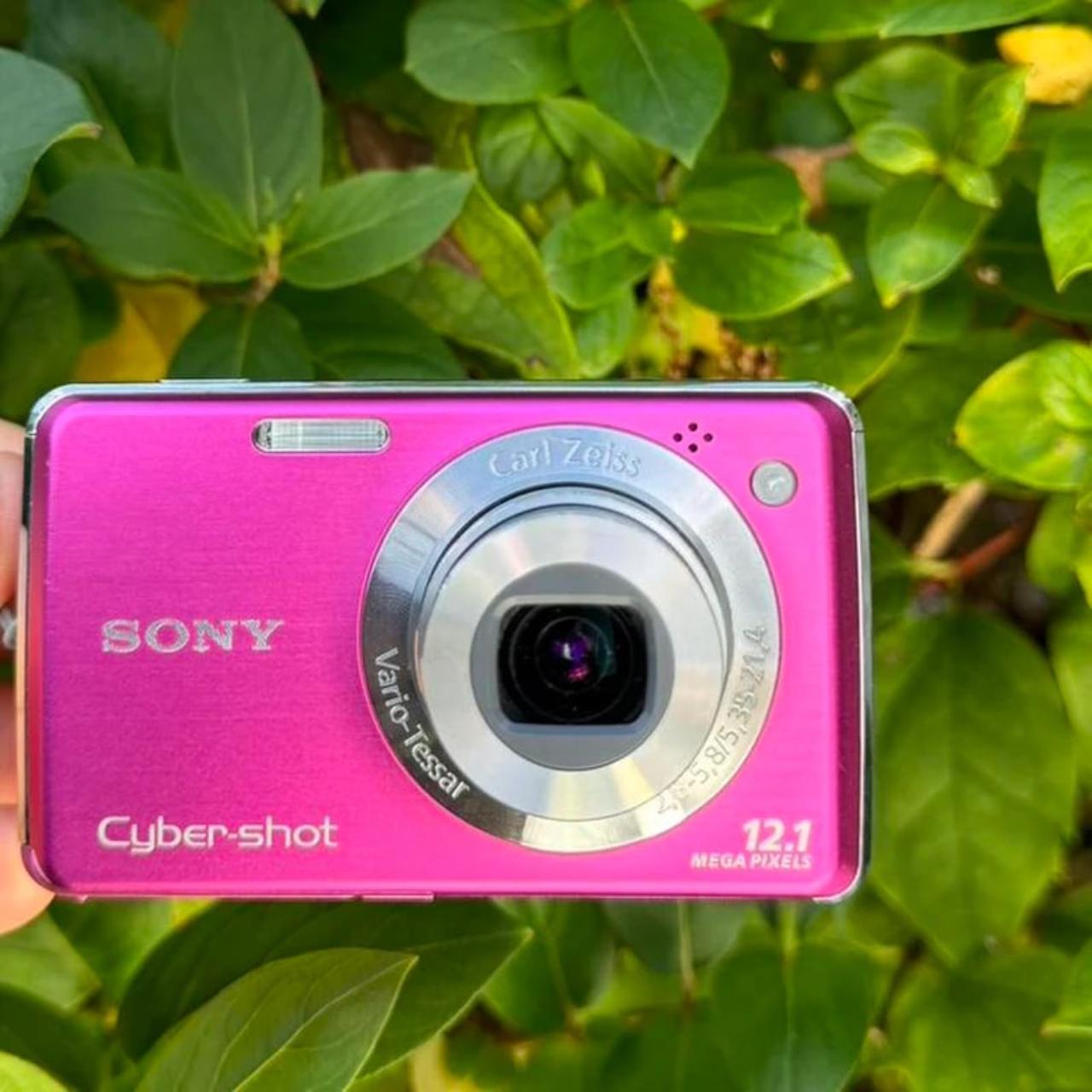 Sony Cybershot DSC W220 12.1 MP Pink... - Depop