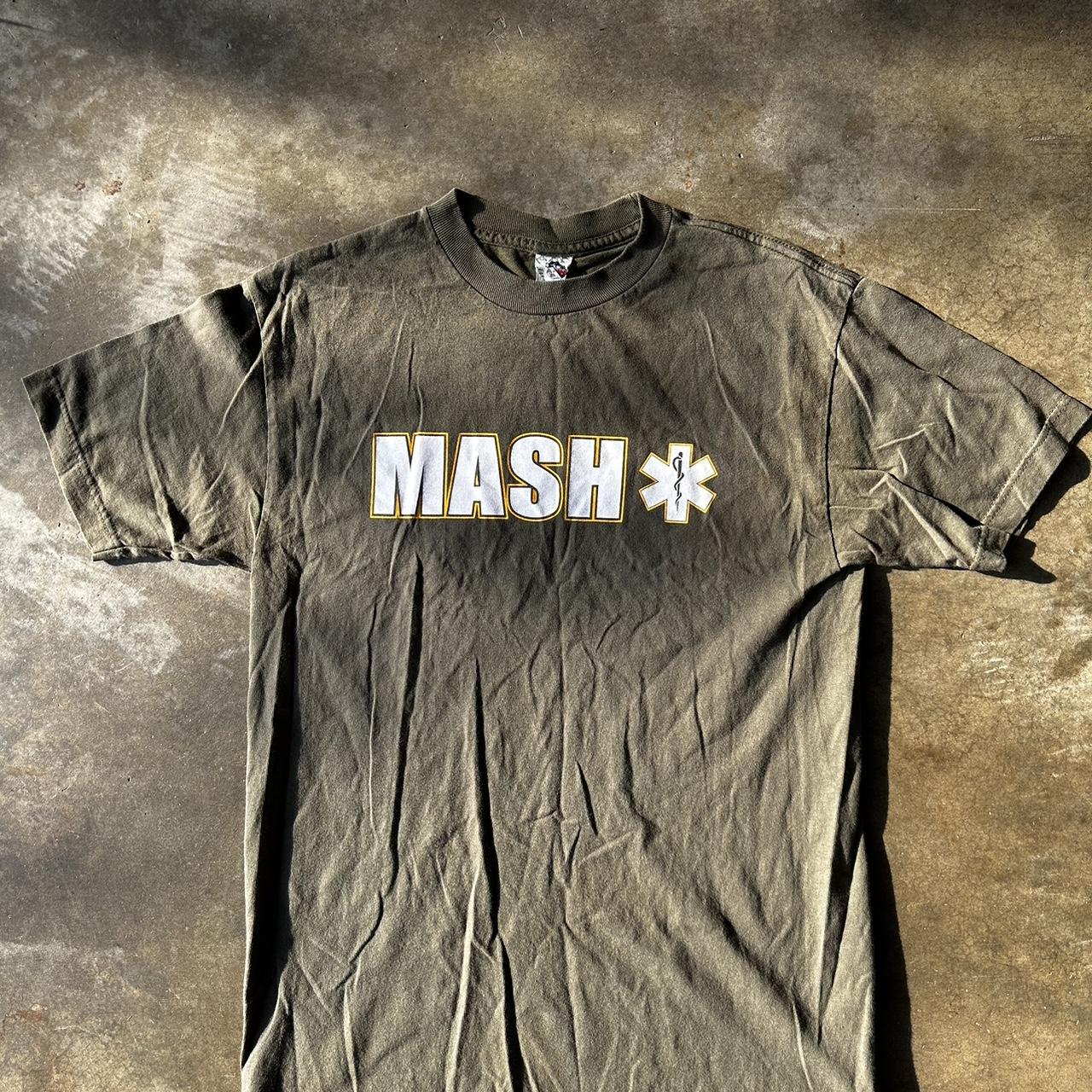 Vintage MASH TV Show Logo T Shirt Size M Great... - Depop