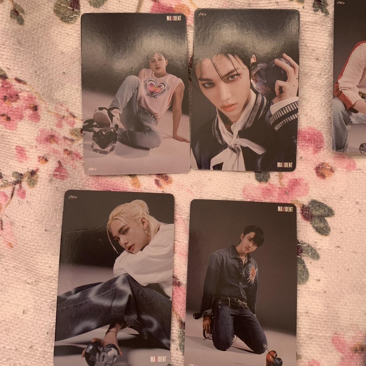 Stray kids maxident photo cards - please dm before... | Depop
