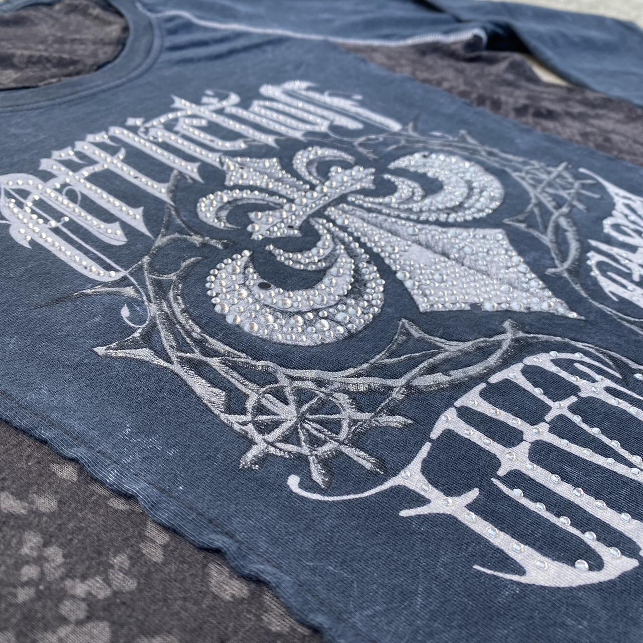 Affliction Live Fast World Tour shirt Size :... - Depop