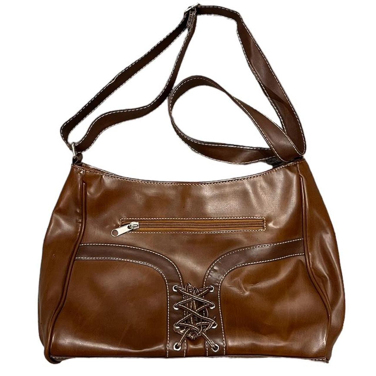 Archive vintage retro avant garde grunge bag with a... - Depop