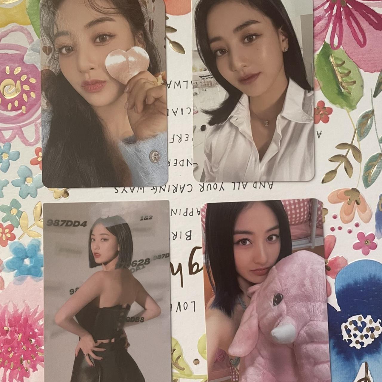 Jihyo photocard bundle (TOP LEFT JIHYO HEART PC IS... - Depop