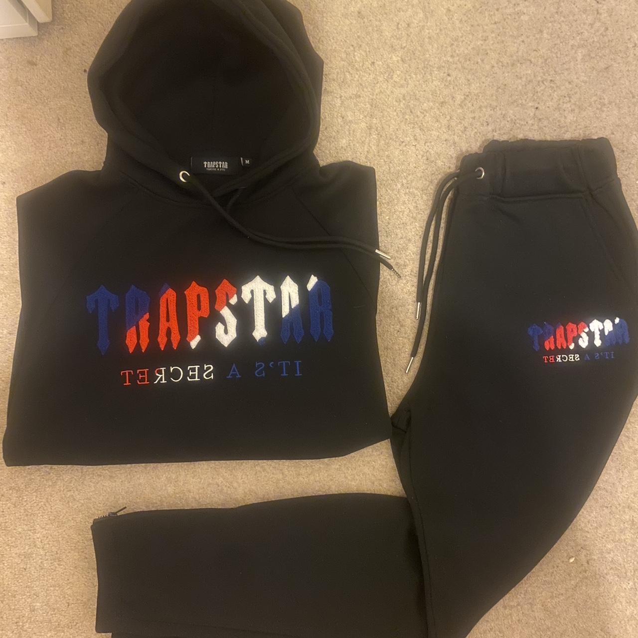 Trapstar Celline Decoded Tracksuit, (Black, Red,... - Depop