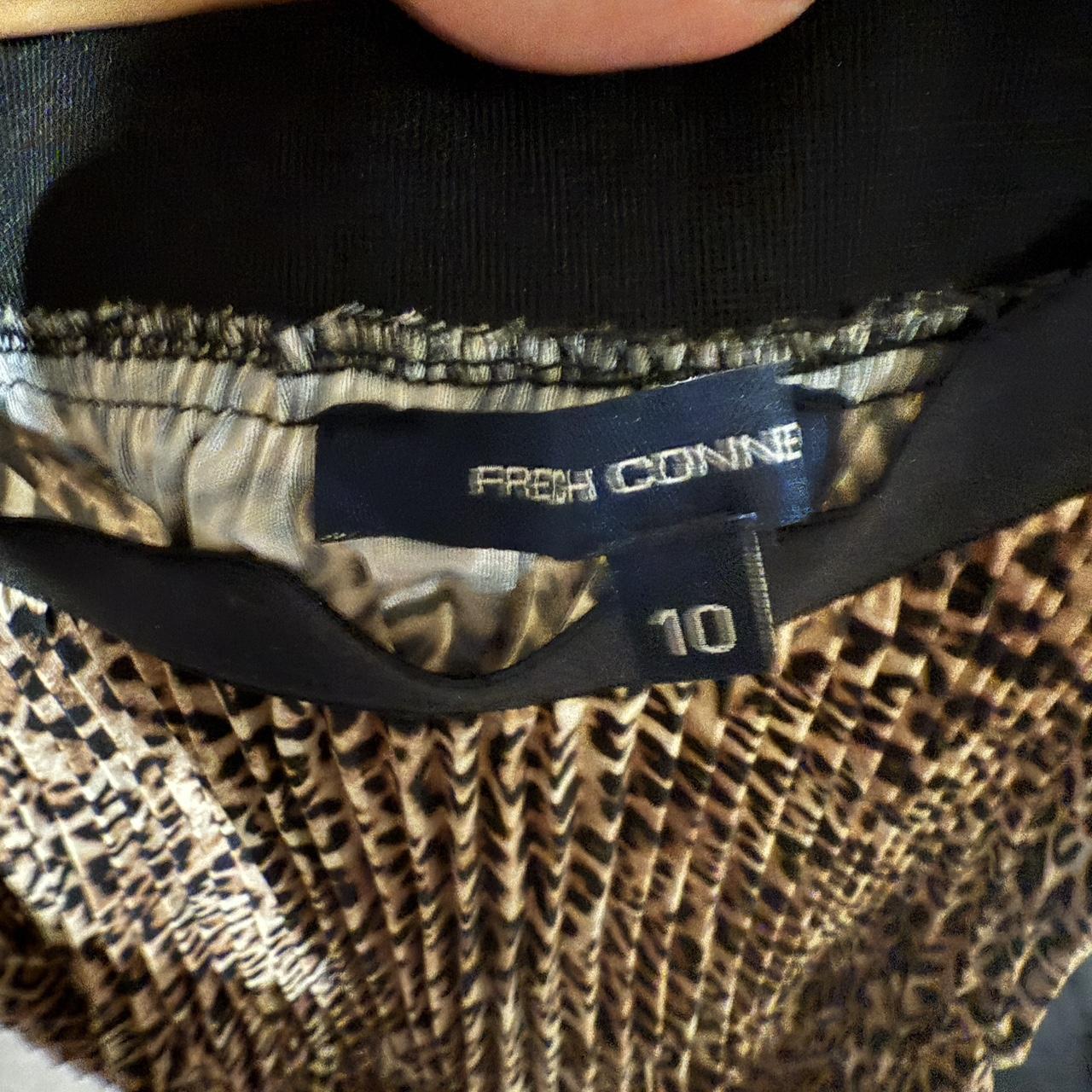 French Connection leopard skirt Size... | Depop