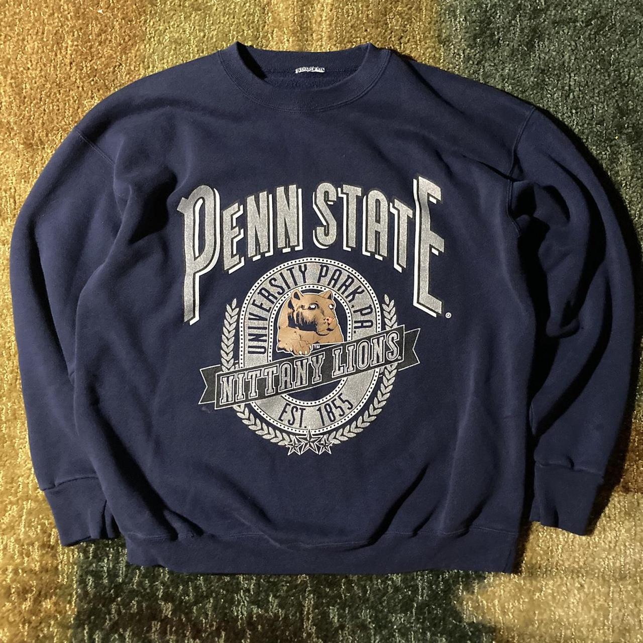 Vintage 1990s Penn State Crewneck Size- Large - Depop