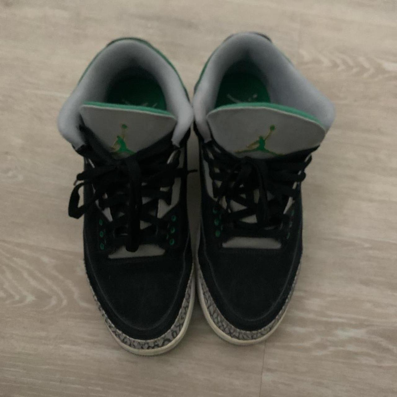 Jordan 3s Pine Green.. Used, no box #Jordan3... - Depop