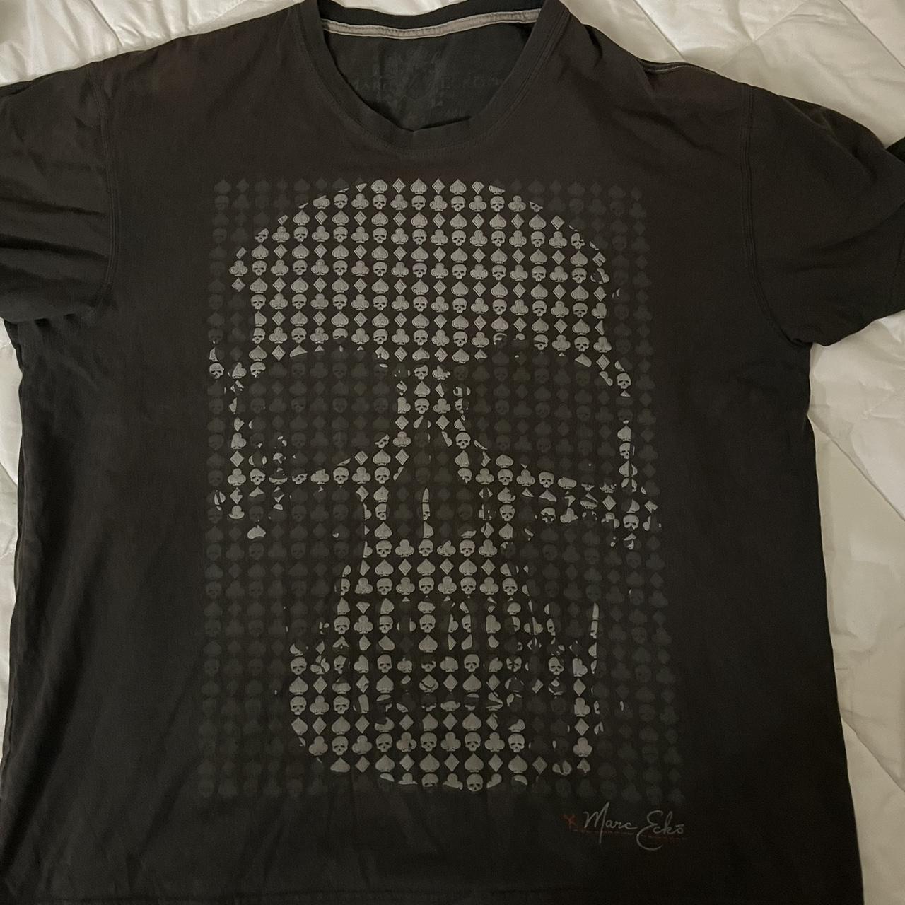 RARE Marc Ecko skull aop shirt Size: 2XL Don’t wanna... - Depop