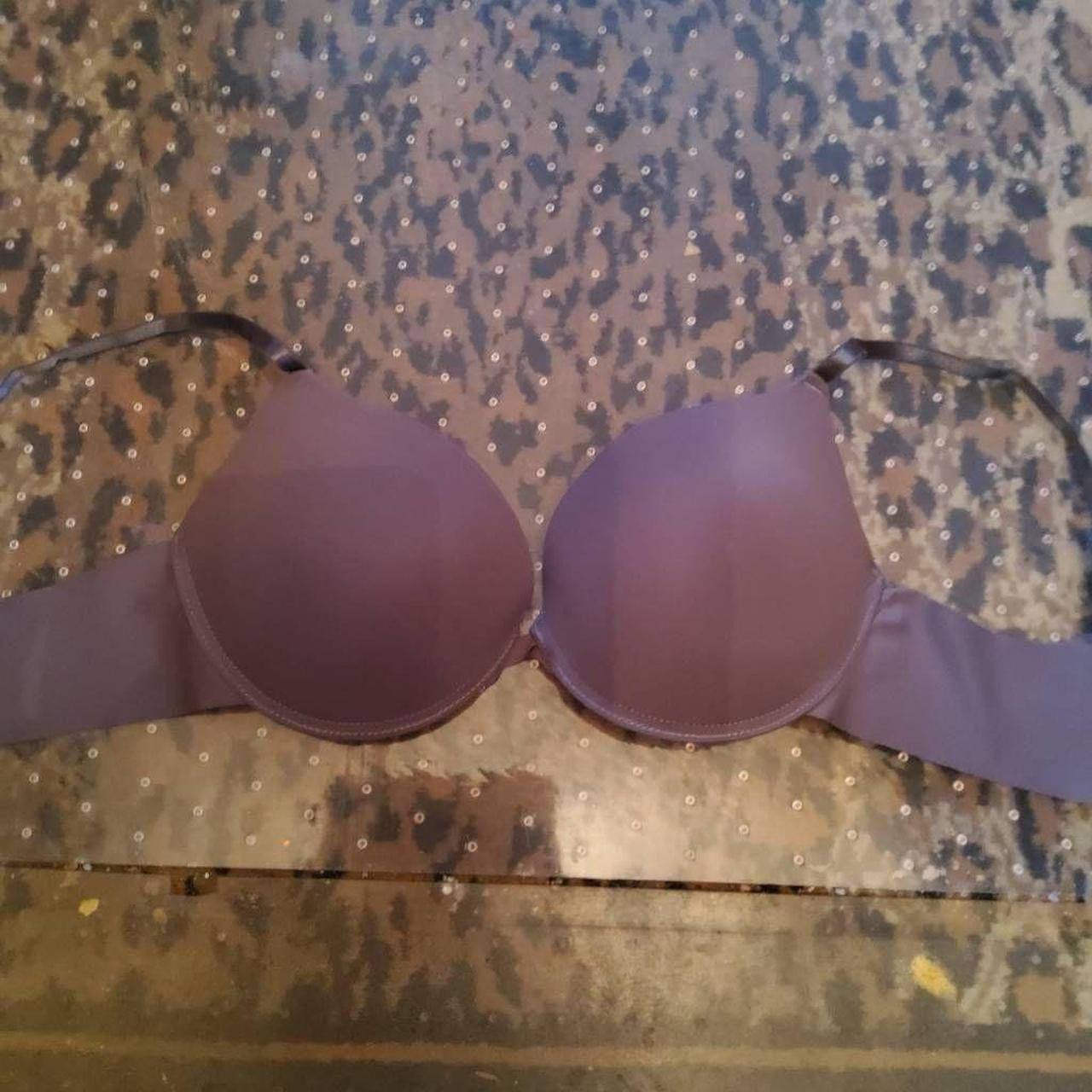 36D Gray Cast Pushup Bra underwire 36D Pushup Bra... - Depop