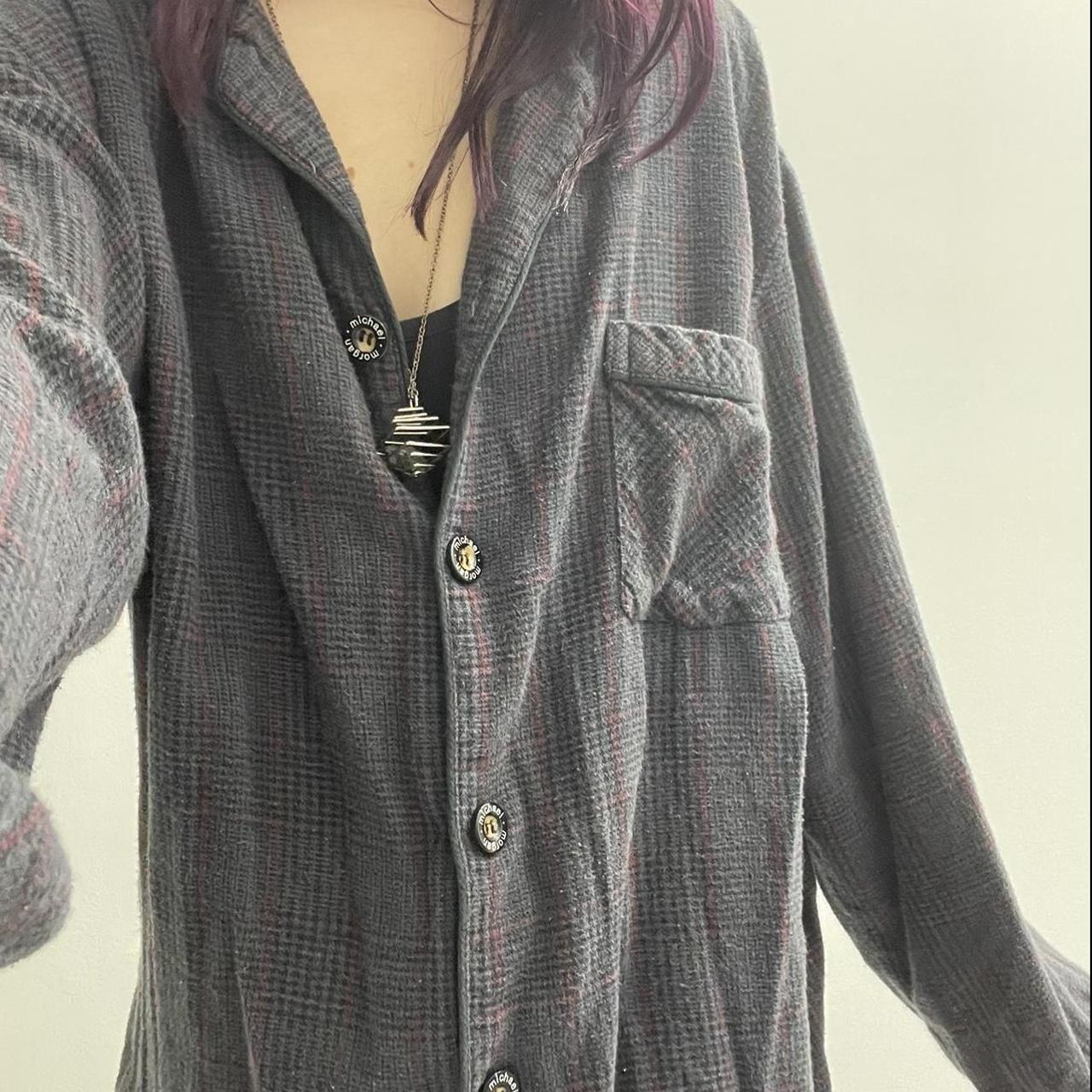 - loose flowy flannel - size : large - soft and... - Depop