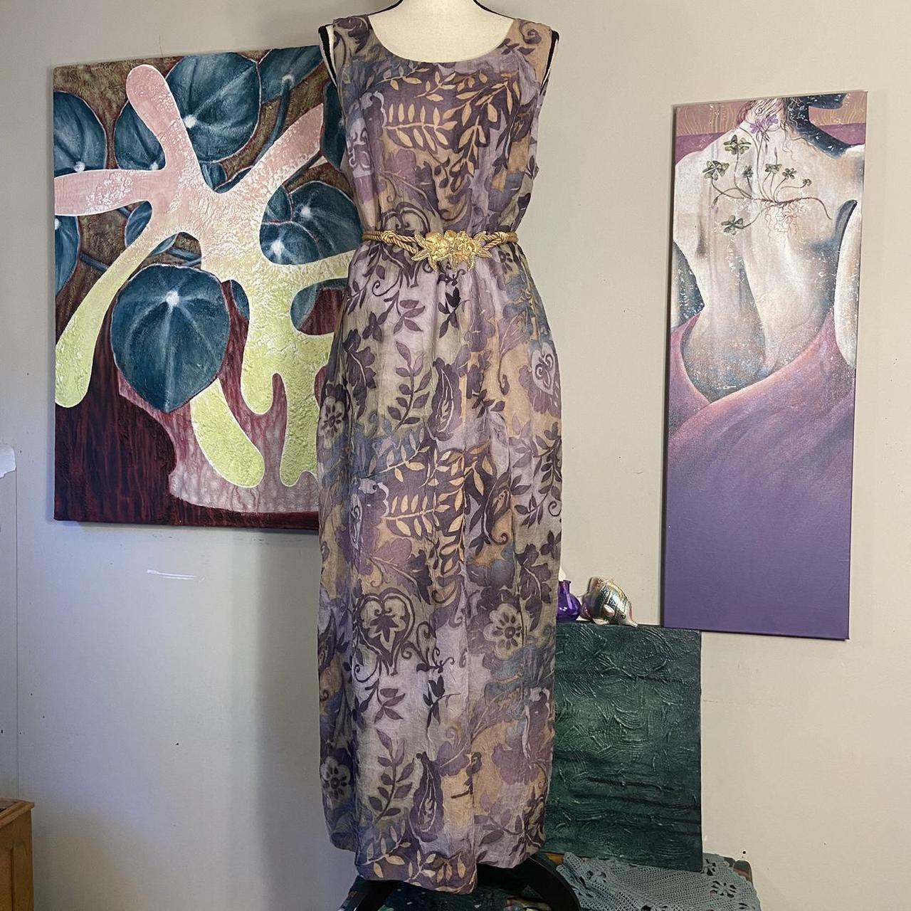 Vintage Whimsygoth maxi dress! In excellent... - Depop