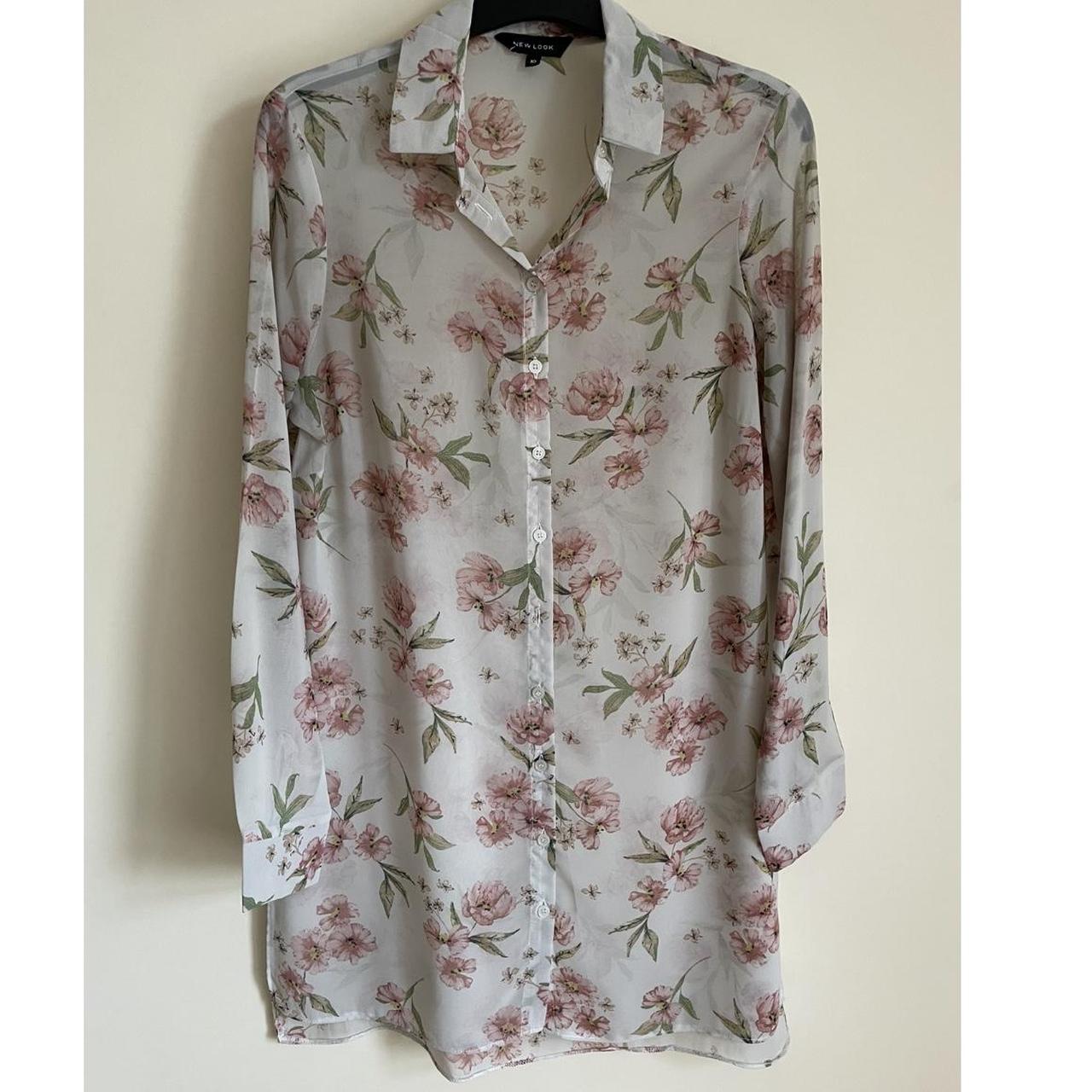 New Look floral print blouse. - Smart & elegant,... - Depop