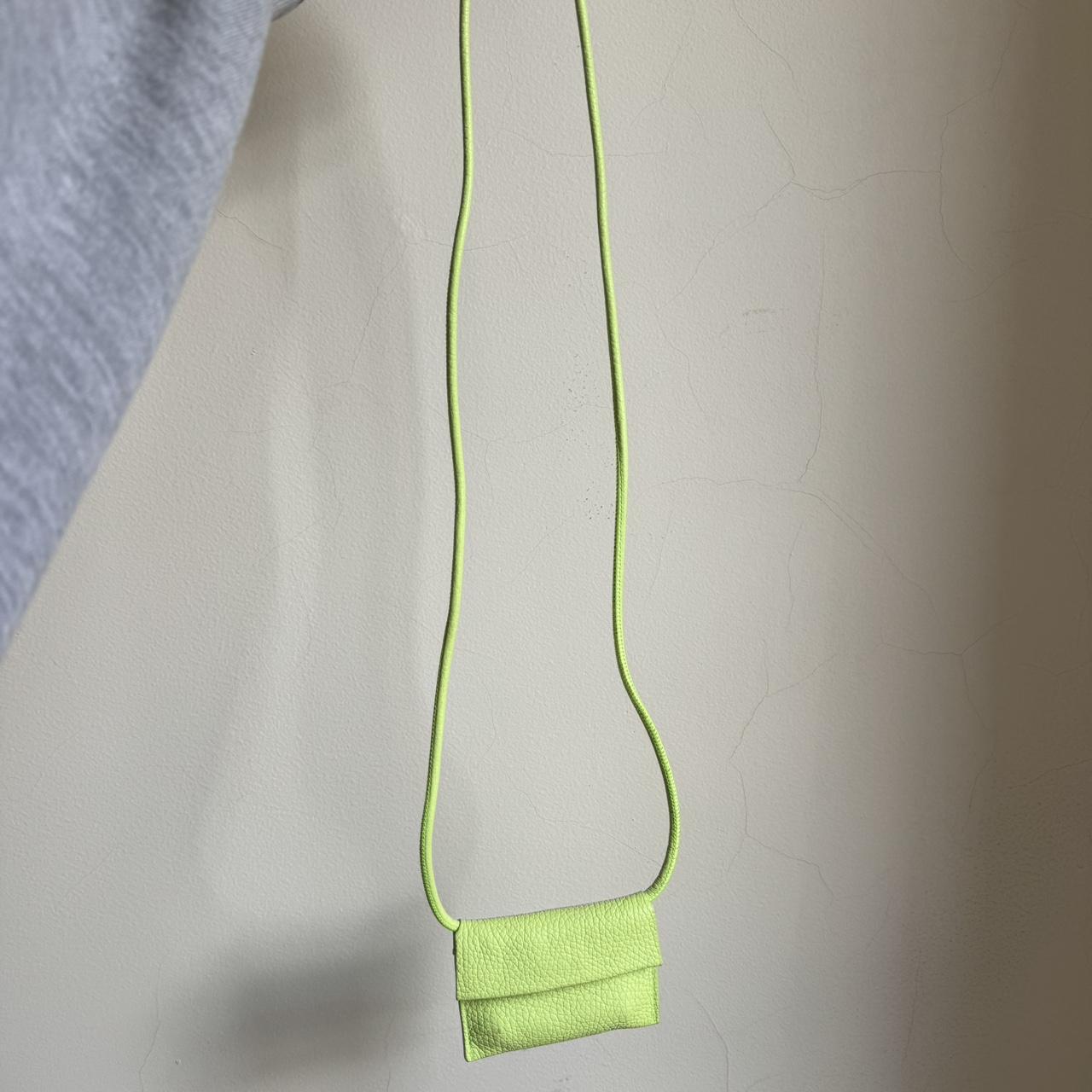 Cos yellow mini crossbody bag / wallet - Depop