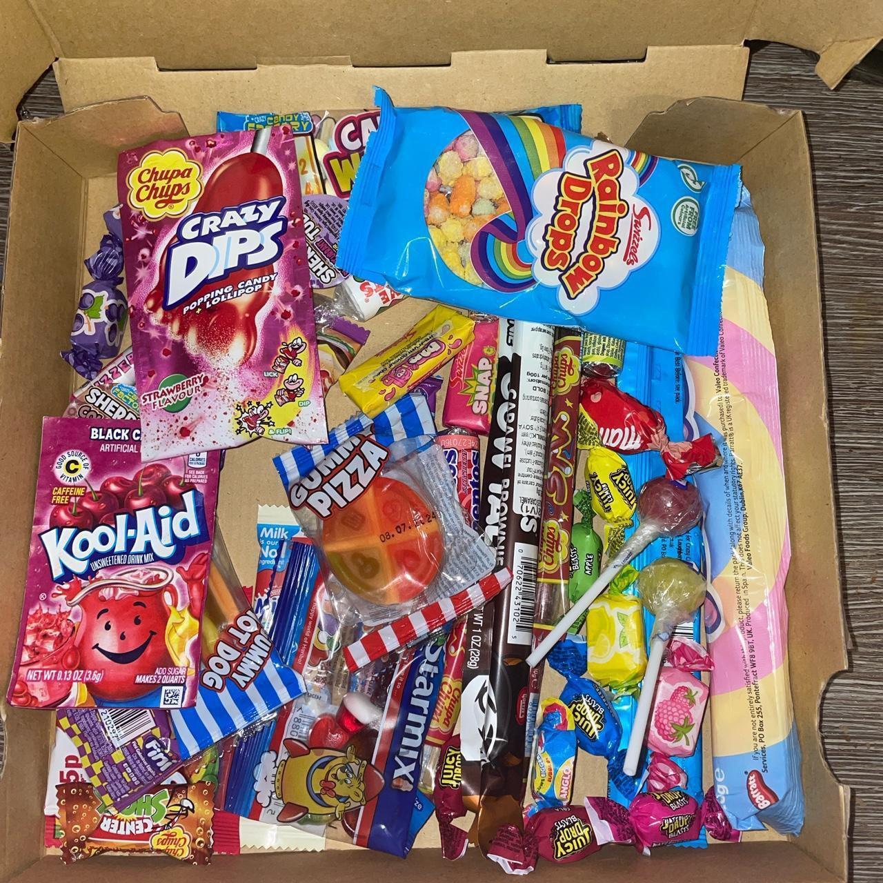 50 pc sweet box ️ .includes 50 sweets varying in... - Depop