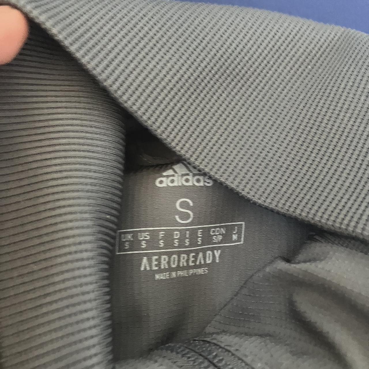 Adidas Real Madrid Grey Warmup Jacket - Depop