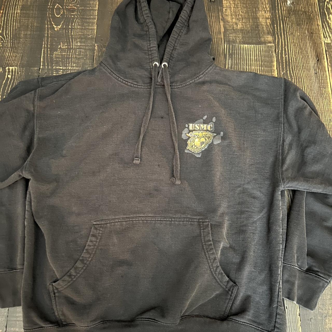 USMC Devil Dogs Hoodie 🪖🎖️there’s some fading and... - Depop