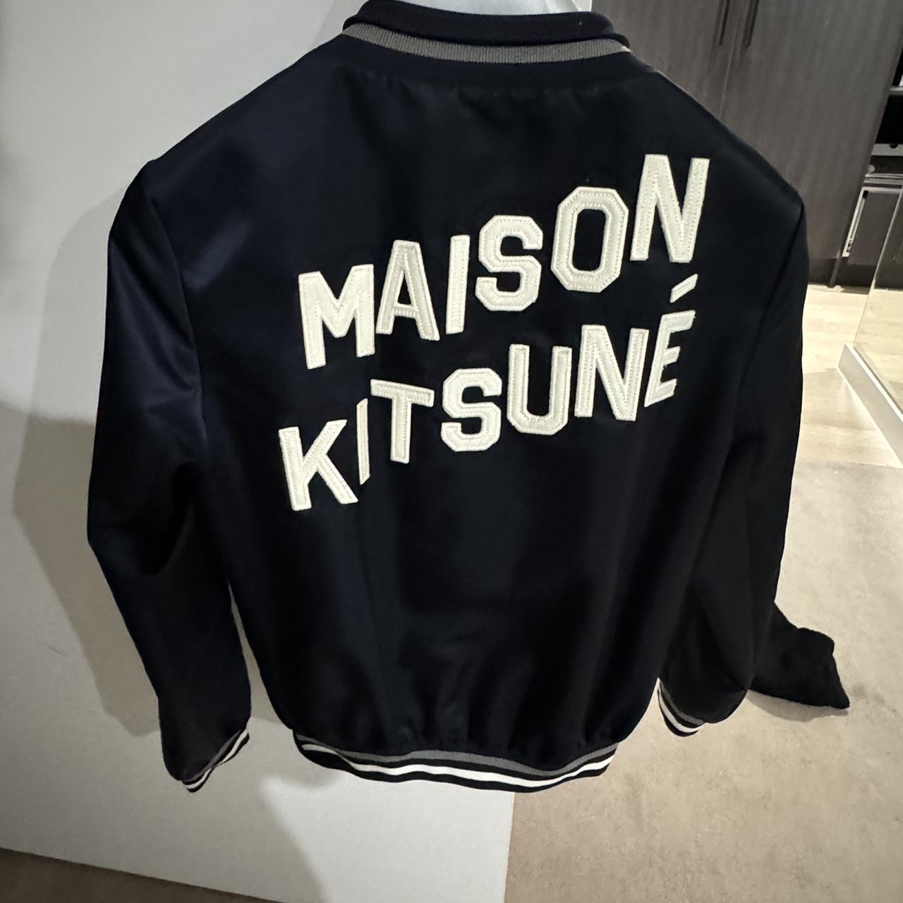 Maison Kitsune Jacket Unisex jacket - Depop