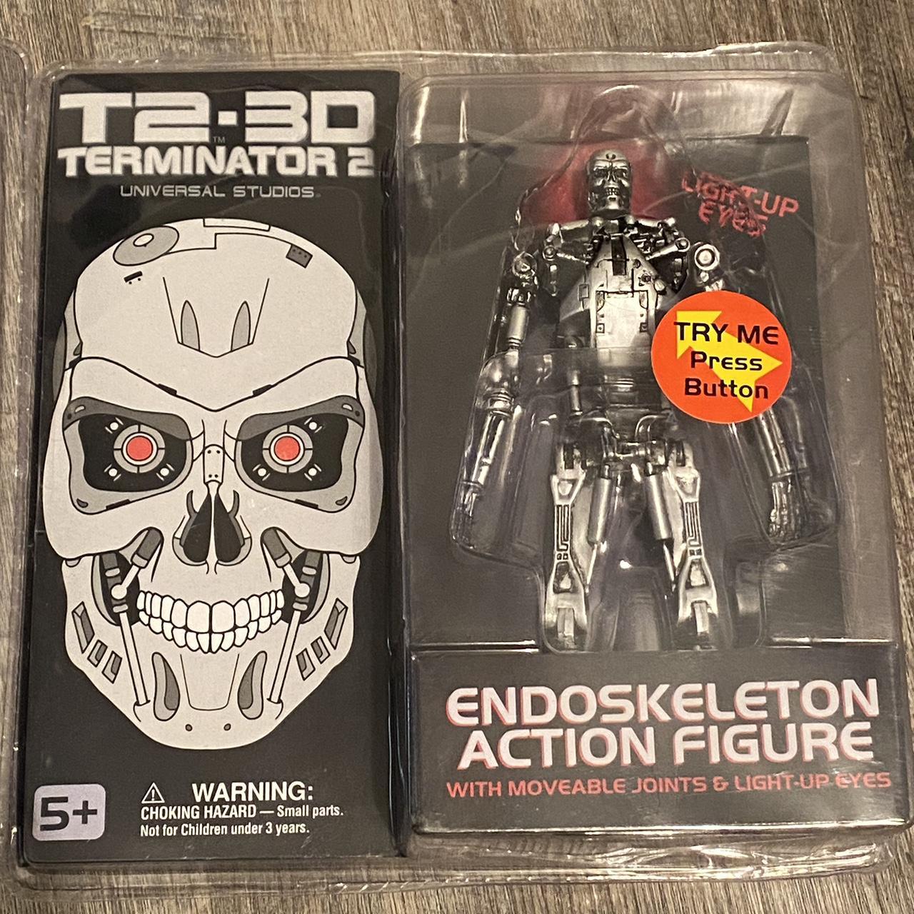 T2-3D TERMINATOR 2 universal studios Endoskeleton... | Depop