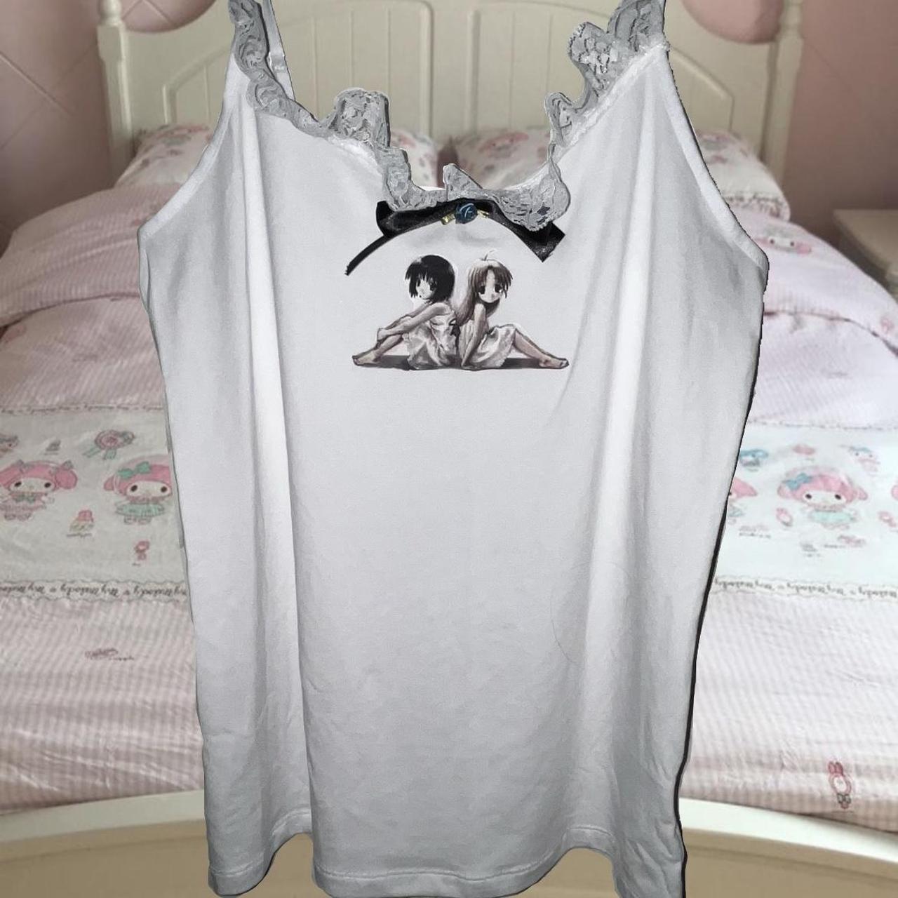 Super cute anime girl tank top Hello! This is up... - Depop