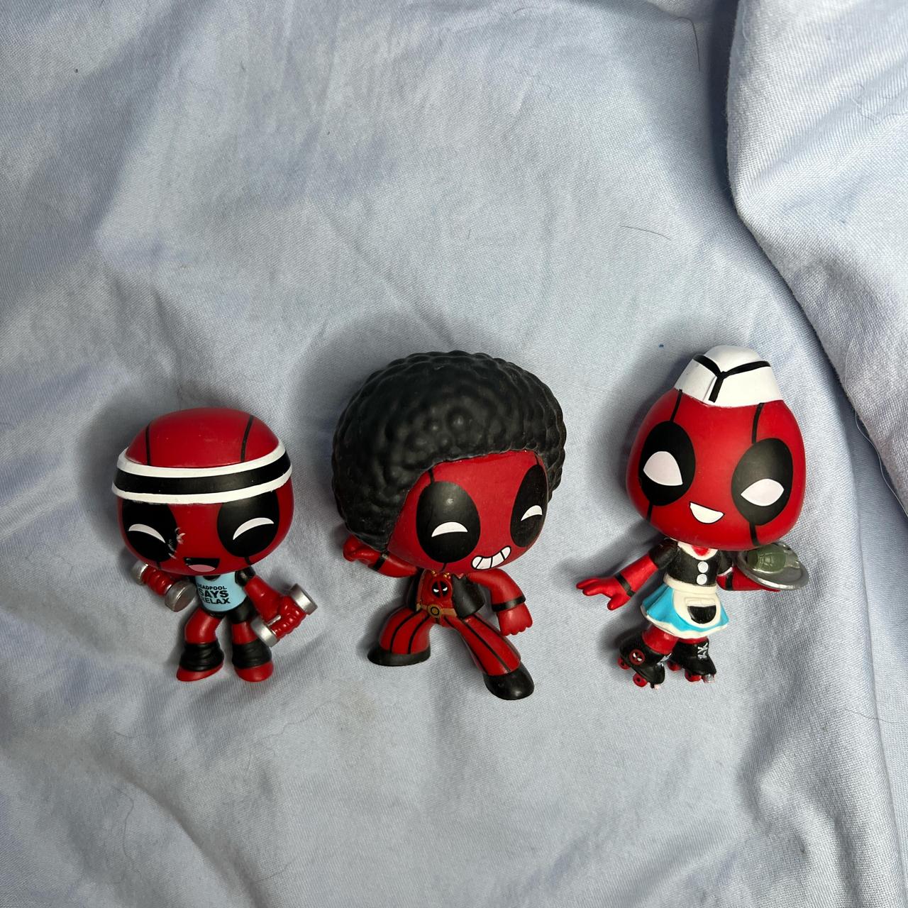3 Funko Deadpool bobblehead blind box collectibles.... - Depop