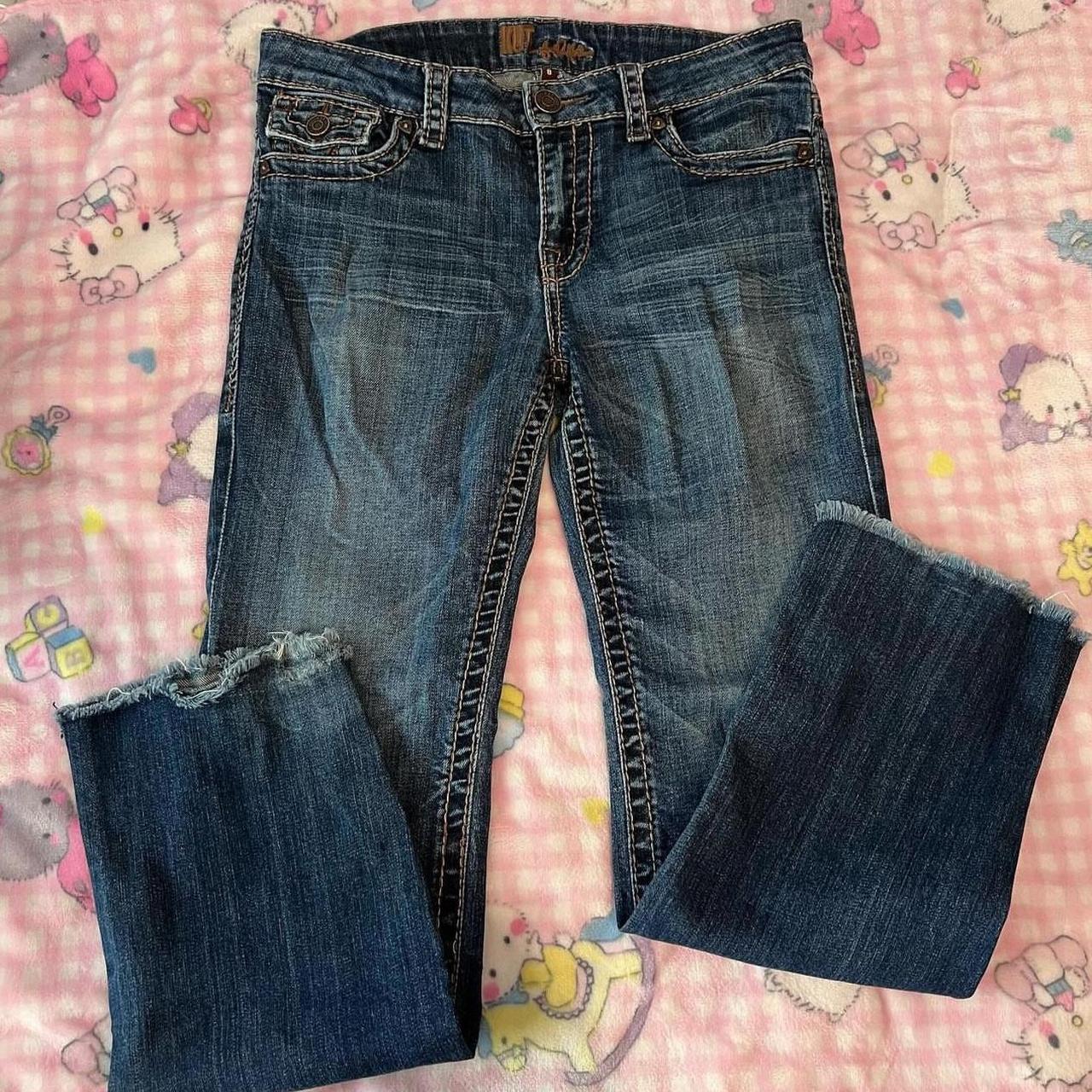 Kut jeans mid rise fit cut bottoms super cute love... - Depop