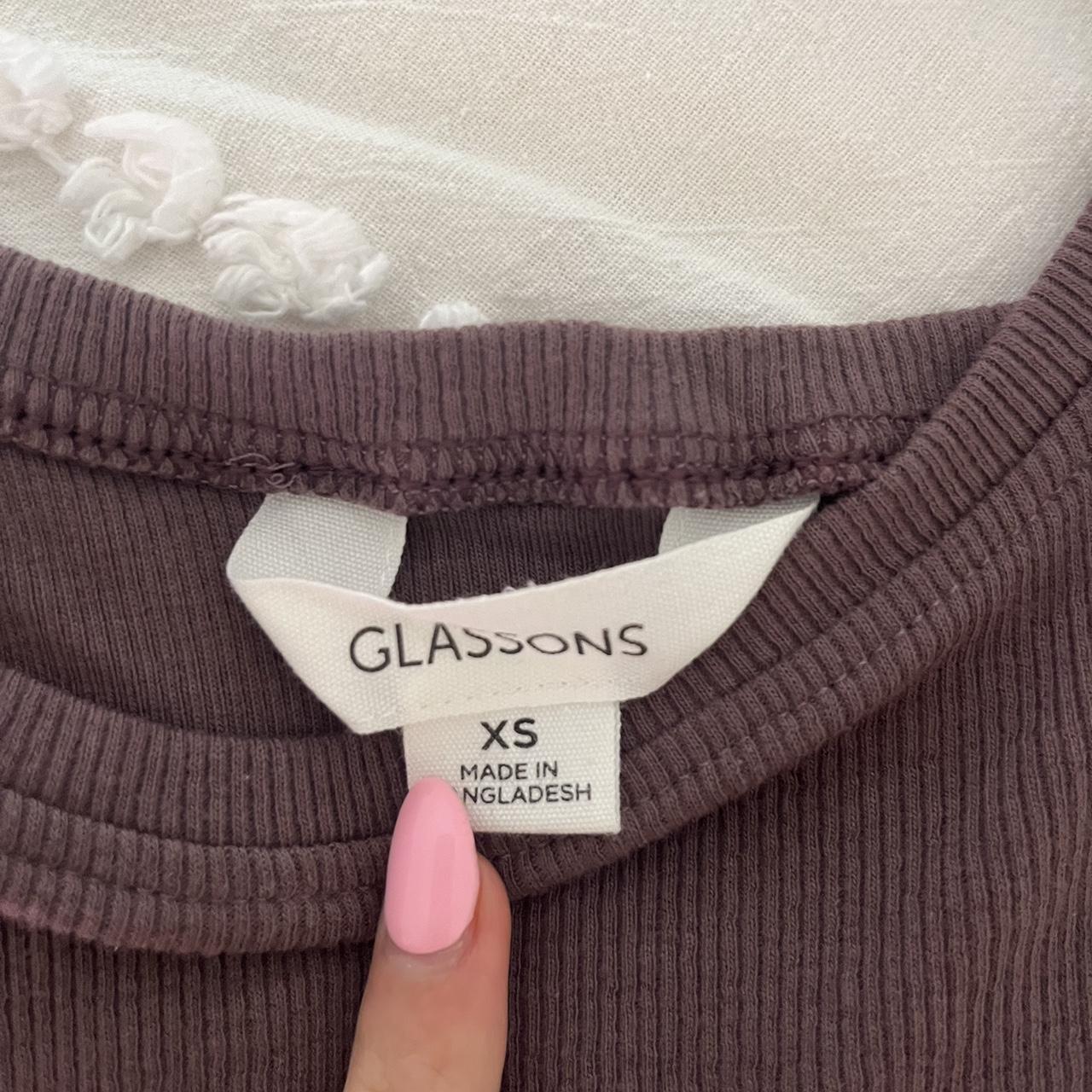 Glassons - organic cotton cropped tank, size S,... - Depop