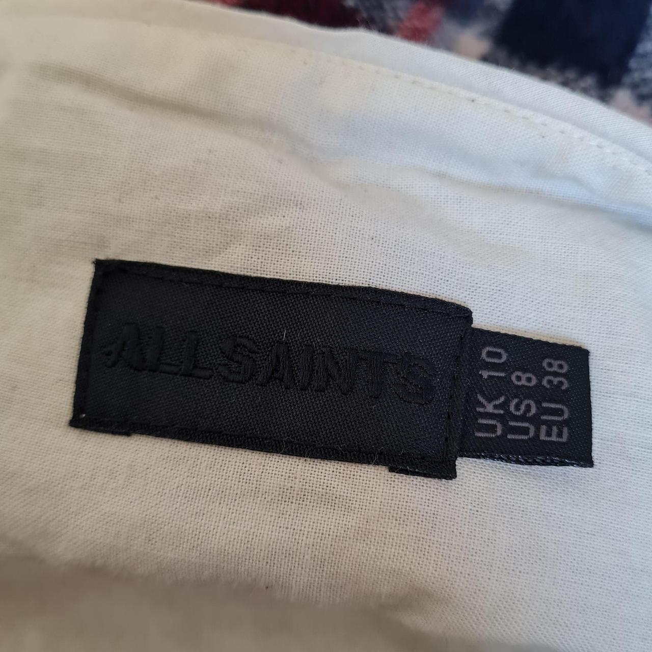 Vintage aw06 mega rare All Saints valentine Plaid... | Depop