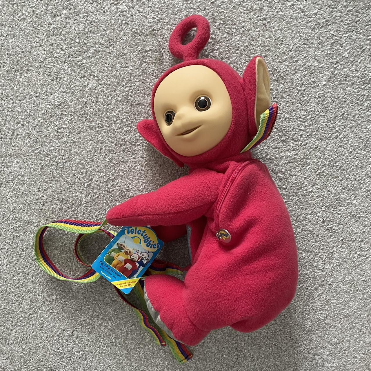 Vintage 1996 Teletubbies Po Kids Plush Backpack - by... - Depop