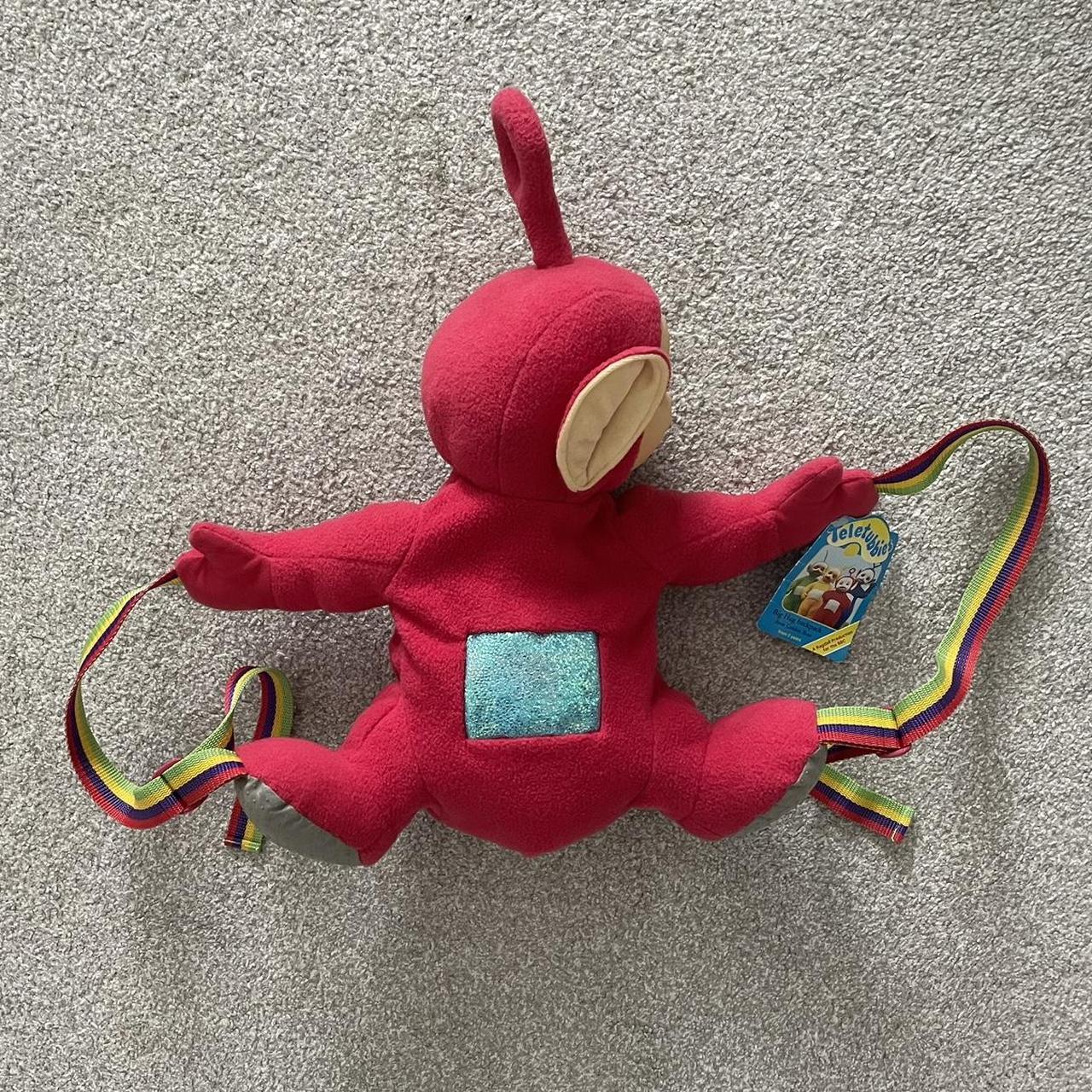Vintage 1996 Teletubbies Po Kids Plush Backpack - by... - Depop