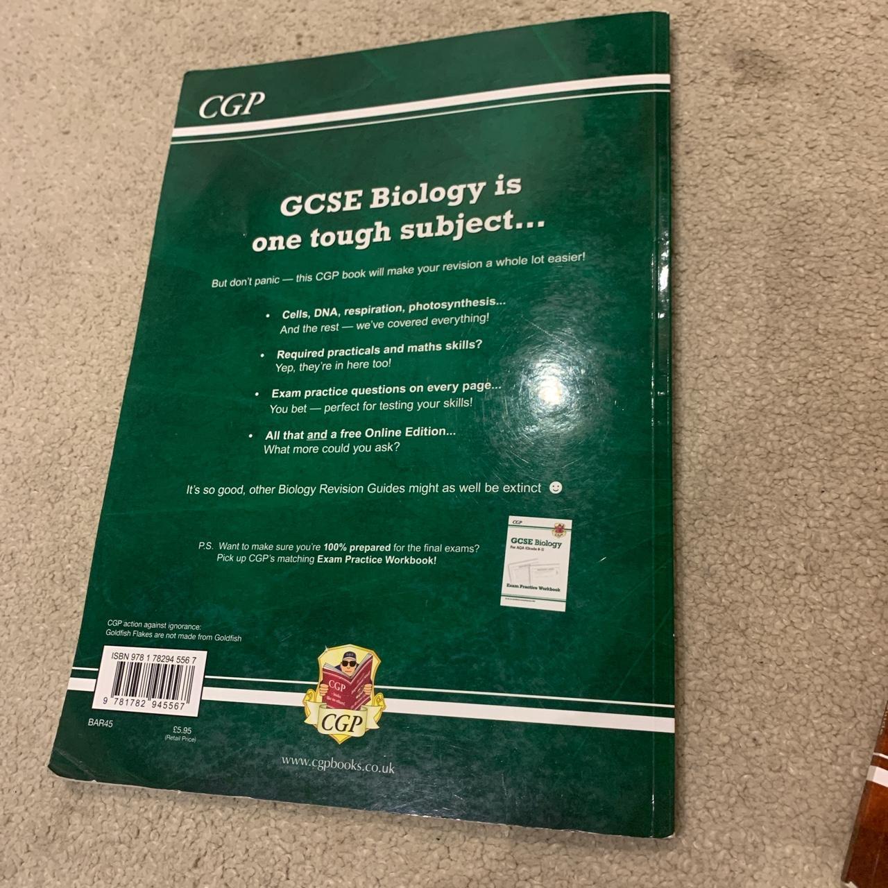 GCSE AQA TRIPLE SCIENCE REVISION GUIDES BIOLOGY... - Depop