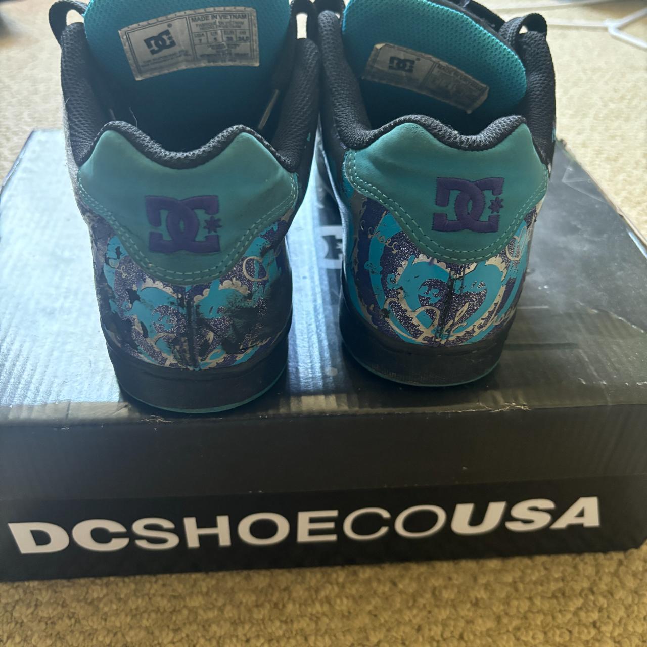 dc pixie heart shoes RARE DC PIXIE SHOES womens 7,... | Depop