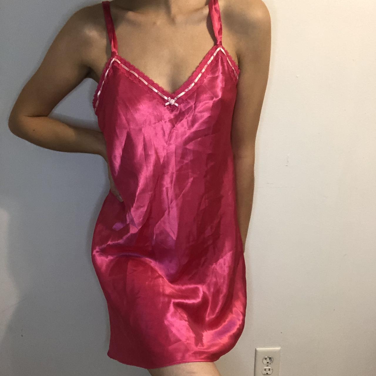 Hot Pink Slip 💗 Excellent condition! Size S - Depop