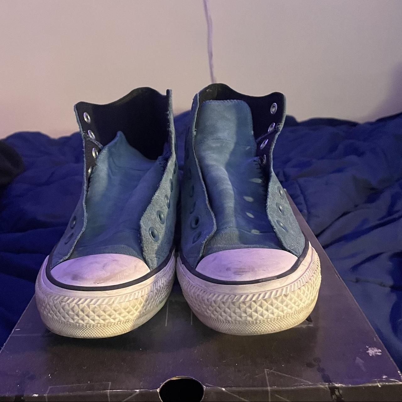 CONVERSE Unisex Size M 7.5 W 9.5 Slight wear/scuffs... - Depop