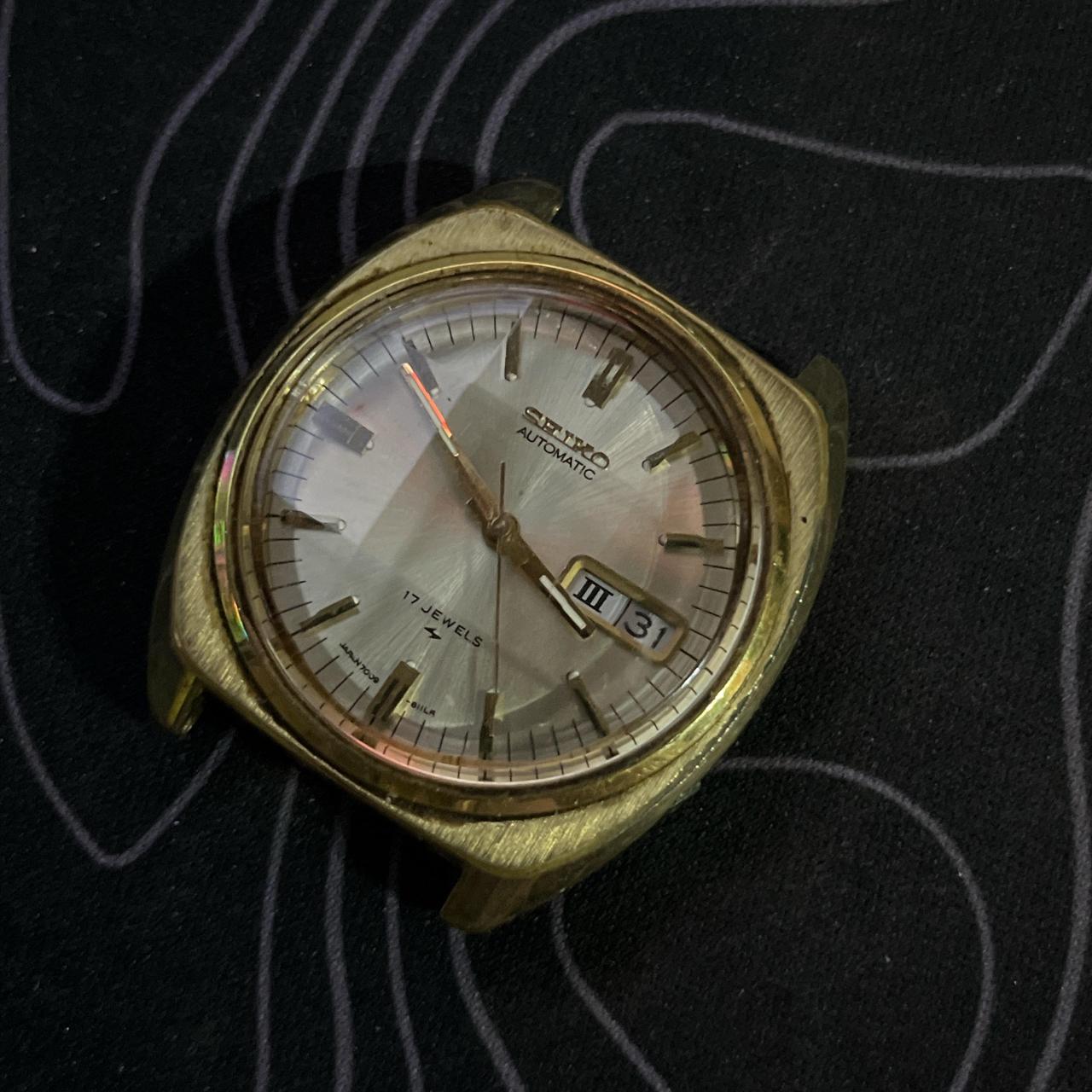 Seiko 7009-8100 Automatic movement Faceted... - Depop