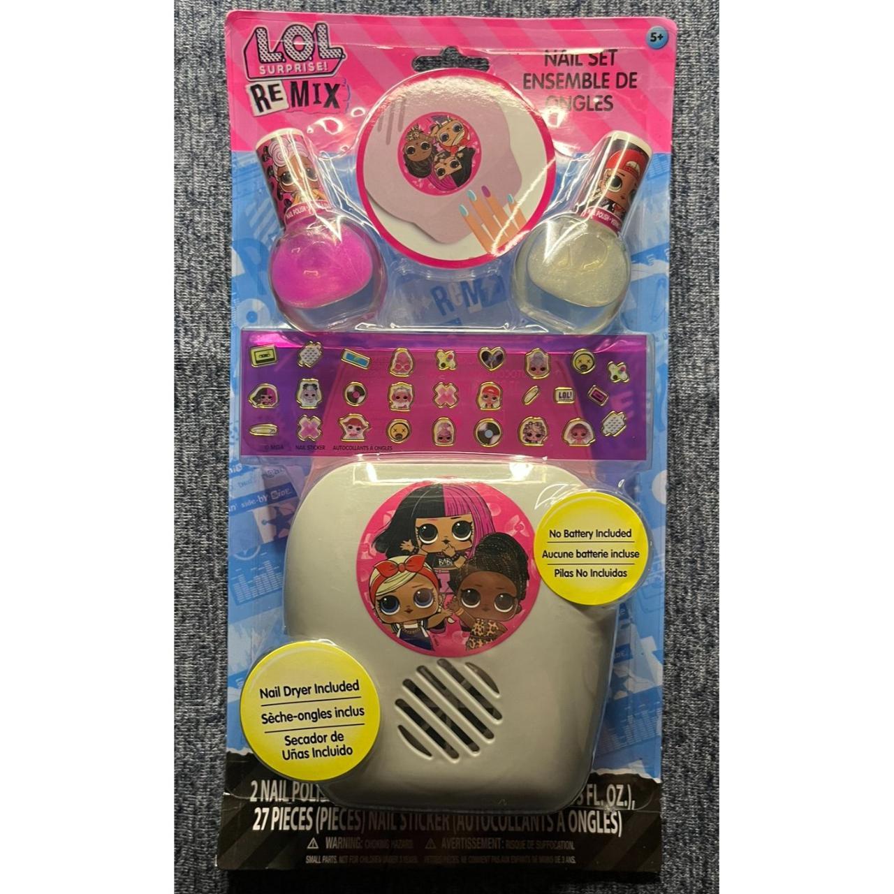LOL Surprise Remix Nail Set (2 Nail Polish, Nail... - Depop