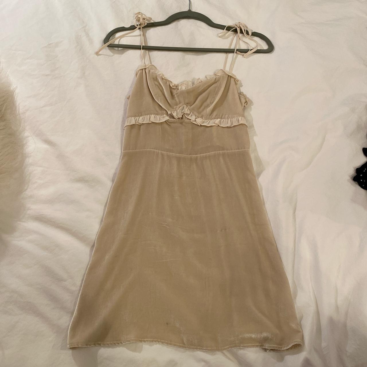 Reformation bev dress Velvet reformation dress... - Depop