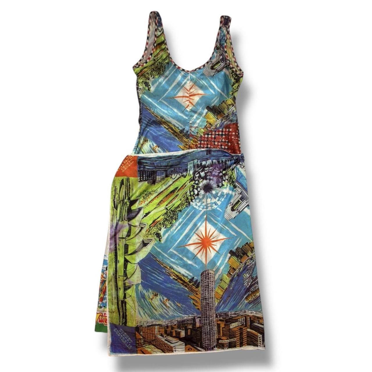 Early 2000s beautiful multicolored Mexico overlay... | Depop