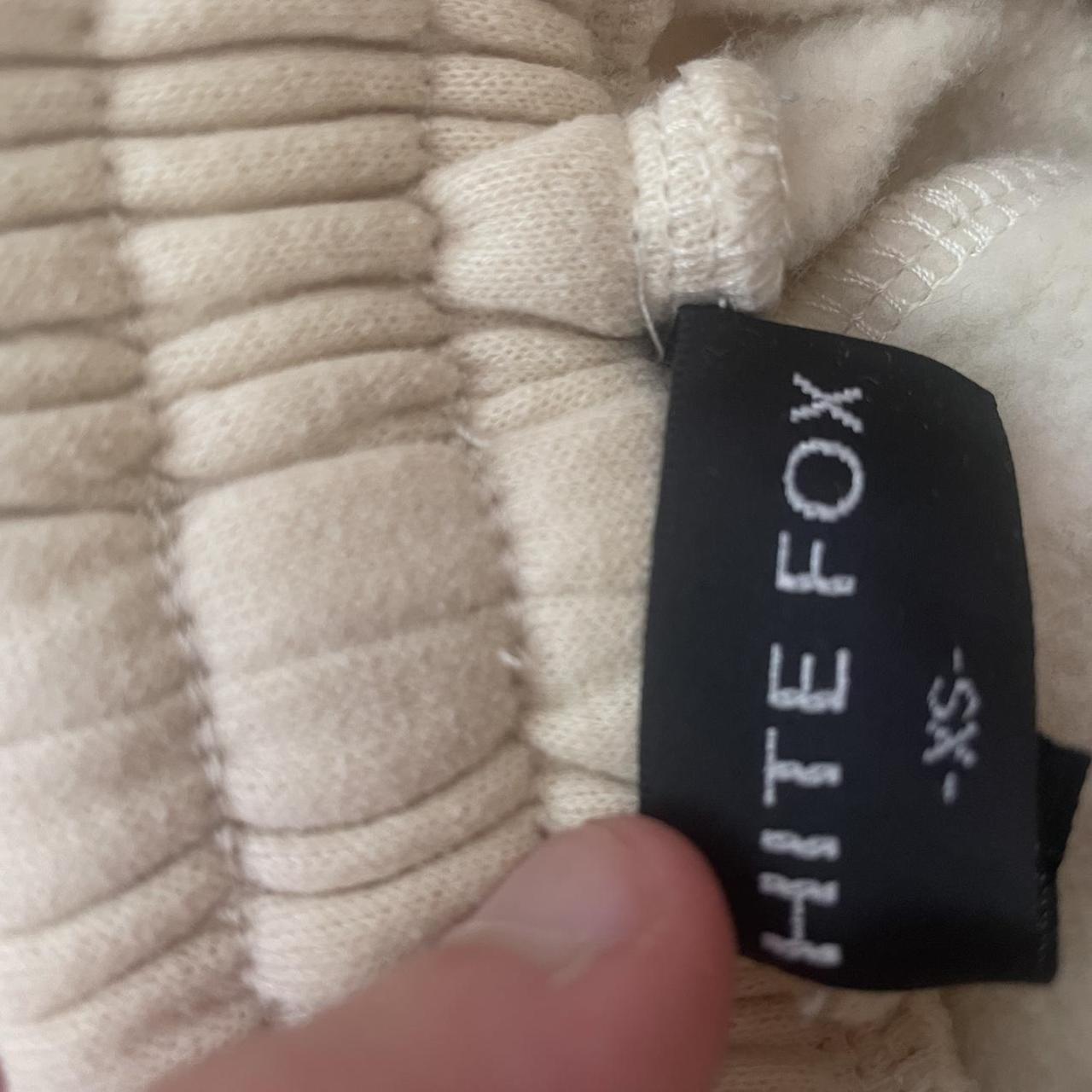 White Fox Set Bottoms - SIZE XS Jumper - SIZE... - Depop