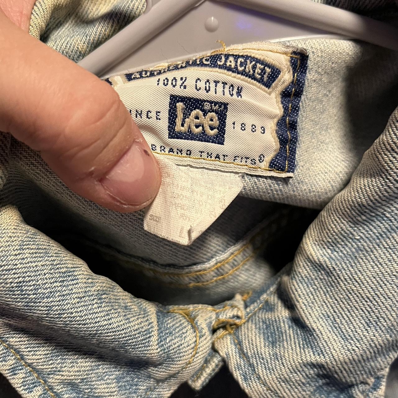 Vintage Lee HeavyWeight Jean Jacket #Lee #JeanJacket - Depop