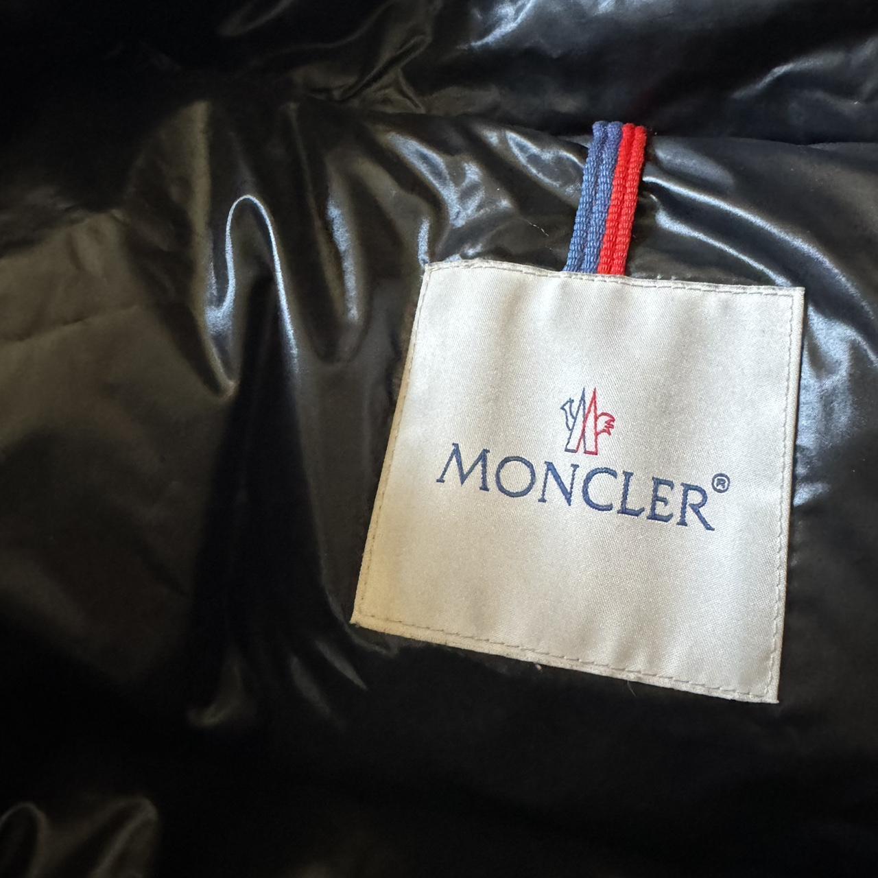 Men’s moncler coat authentic Size 2/4 lightly worn... - Depop