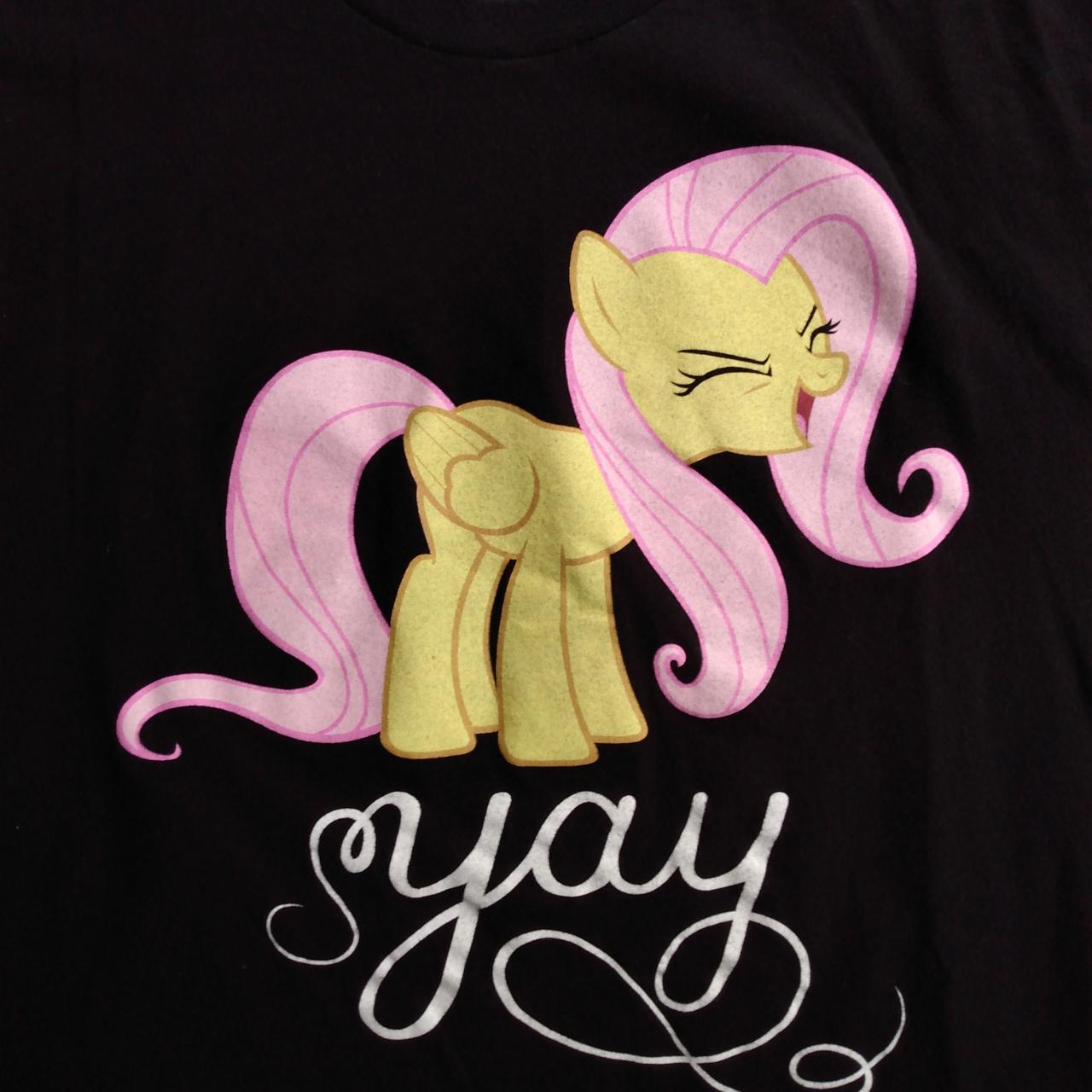 WeLoveFine My little pony Fluttershy yay shirt 2015... - Depop