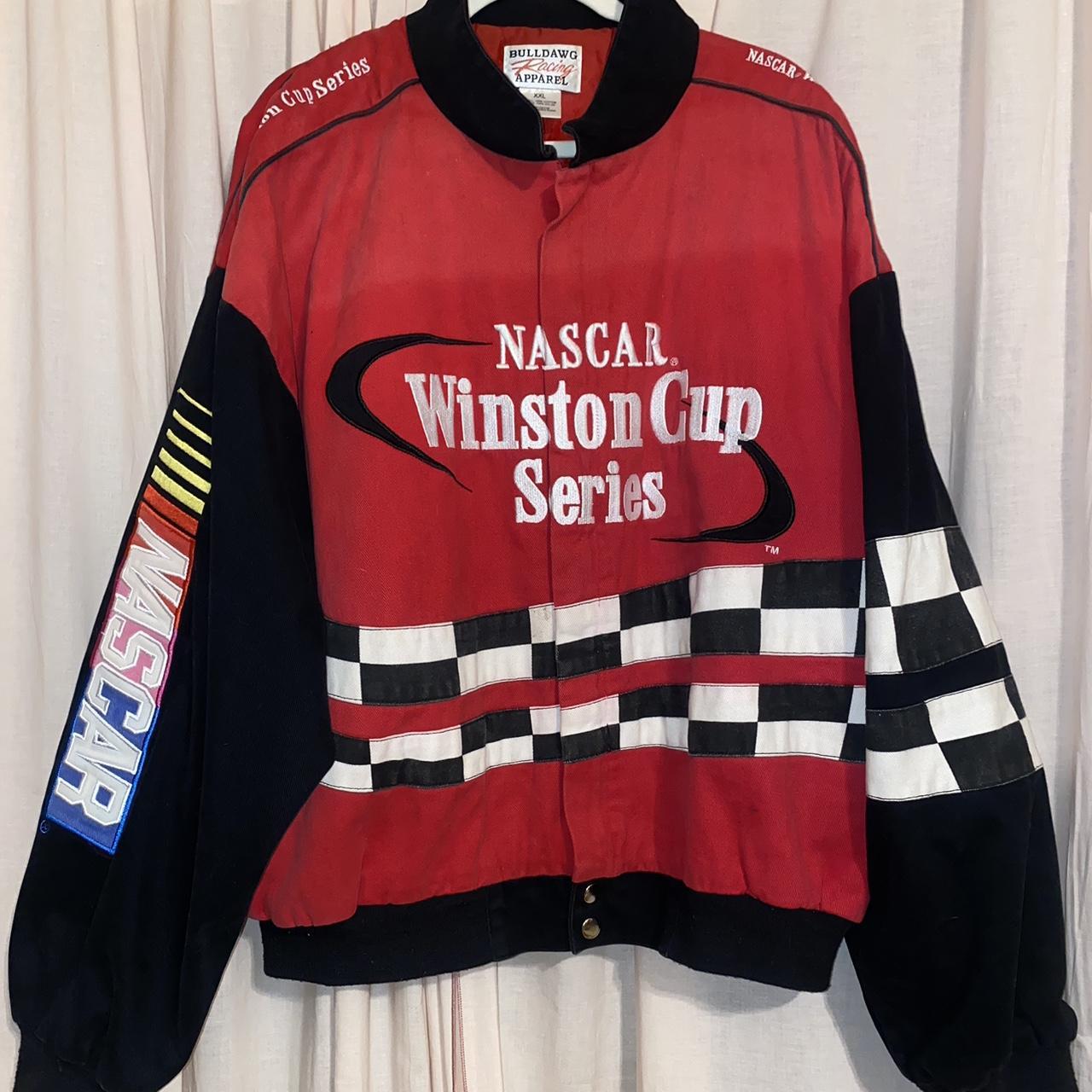 Vintage Oversized NASCAR jacket size XXL. In great... - Depop
