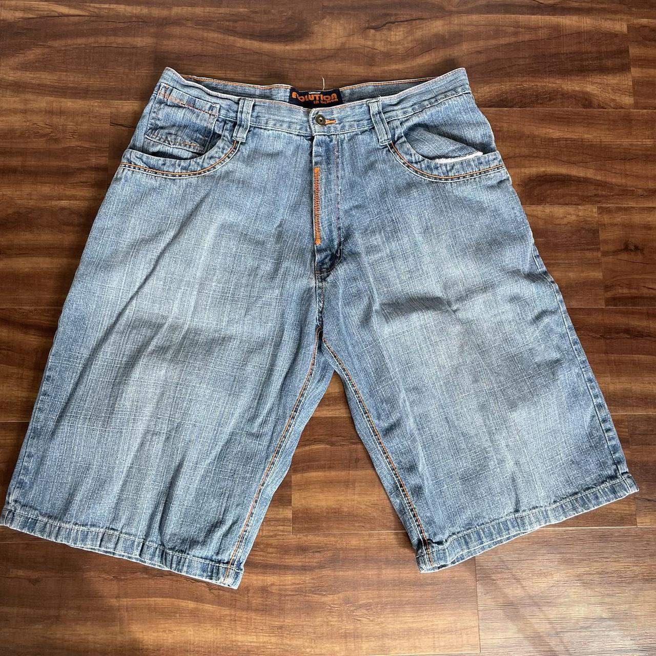 Vintage Baggy Jorts Evolution In Design Size 38... - Depop