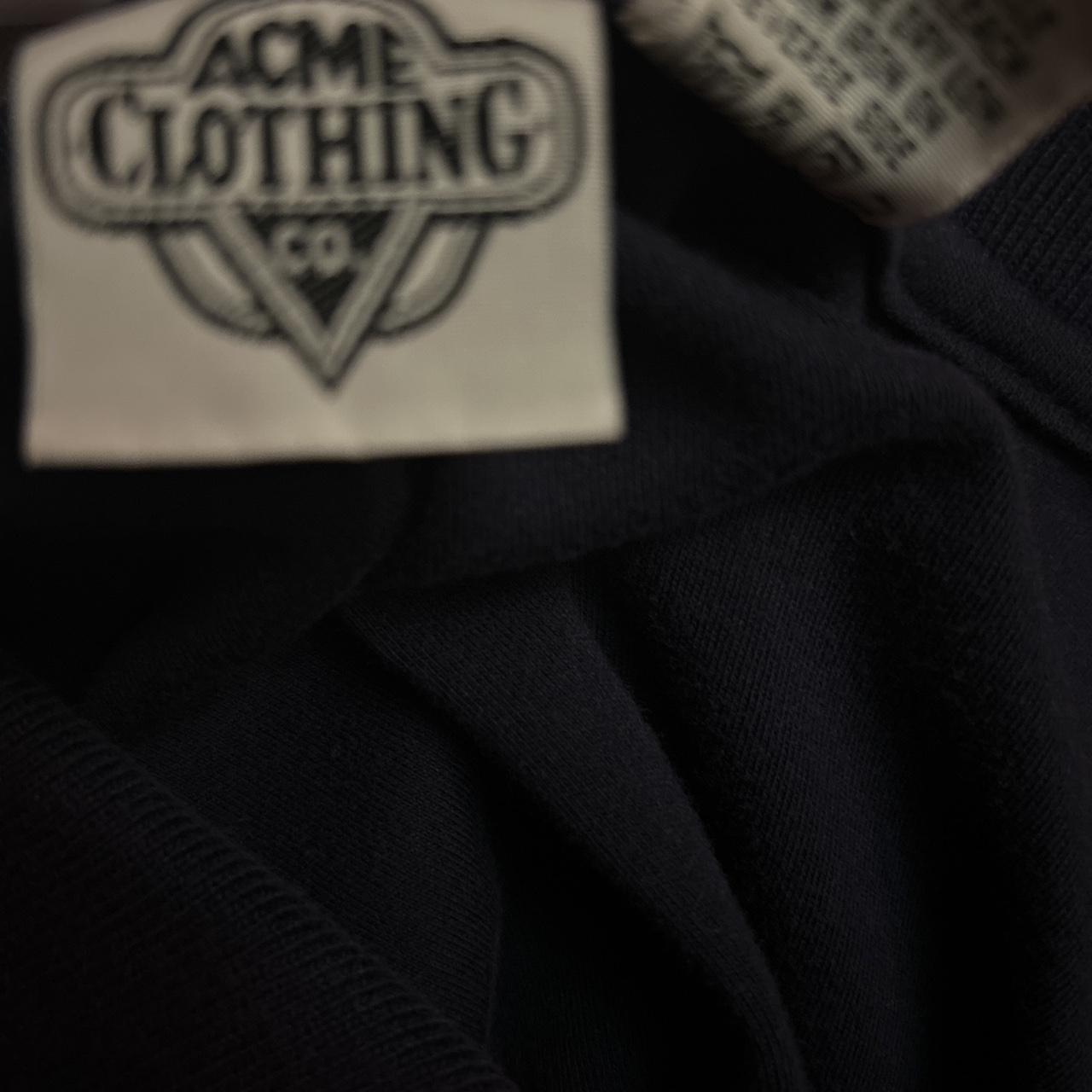 vintage 1994 acme clothing co looney tunes collared... - Depop