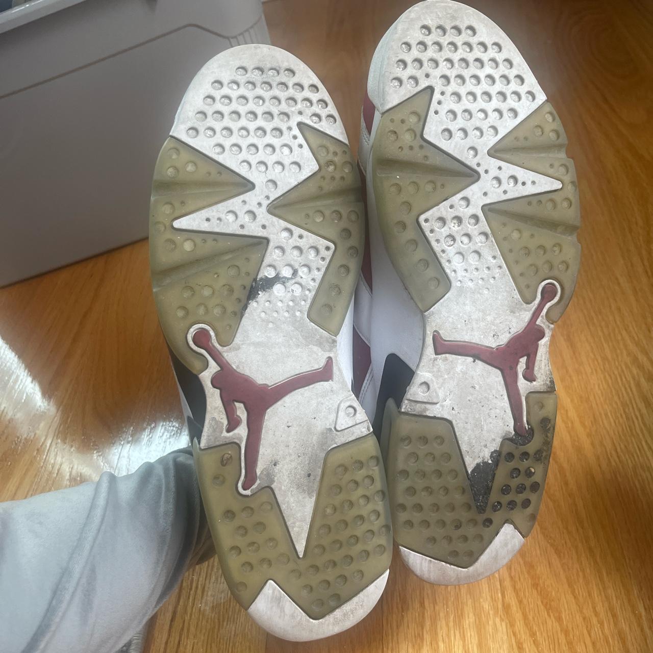 Mens Jordan 6’s no box no soles - Depop