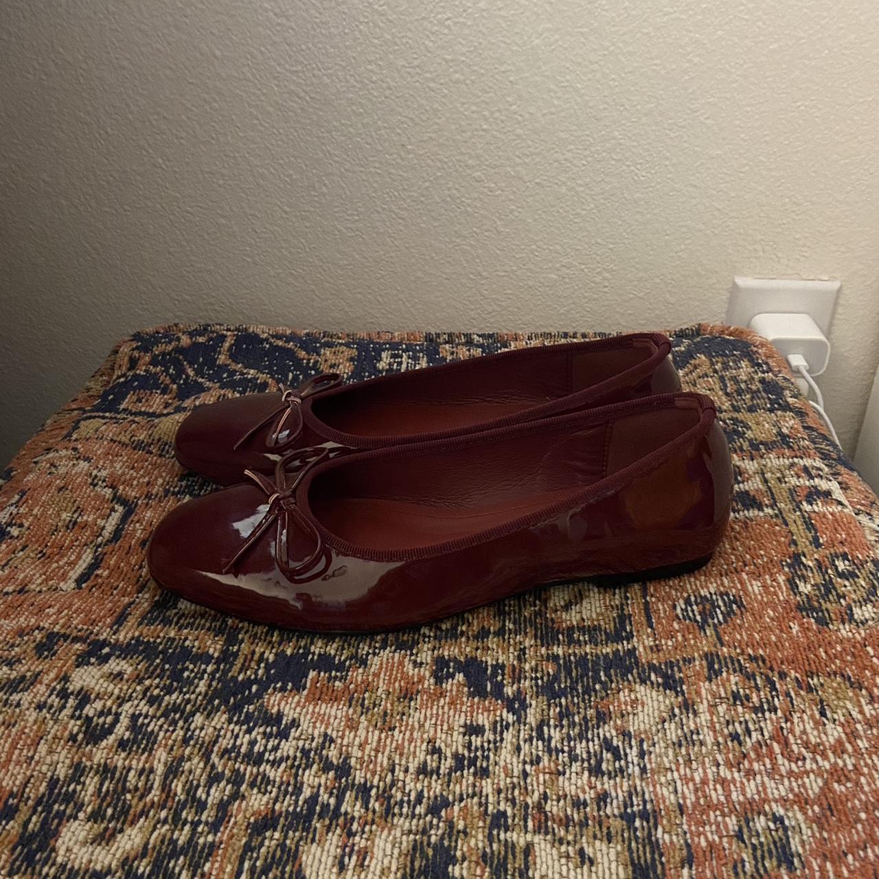 Cider maroon flats re-thrifted size marked was 8... - Depop