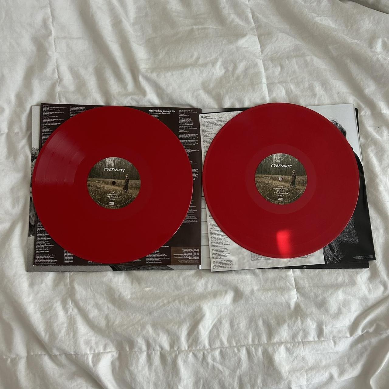 Taylor Swift Evermore Vinyl from Target ‼️PLAYED... - Depop
