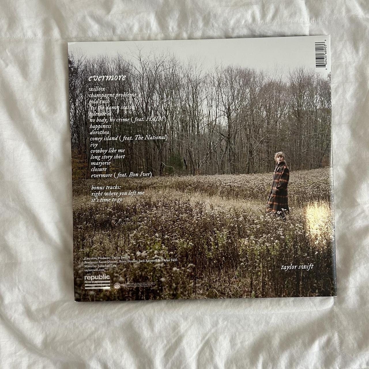 Taylor Swift Evermore Vinyl from Target ‼️PLAYED... - Depop