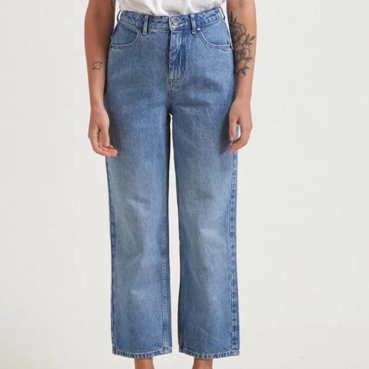 AFENDS LIGHT WASH DENIM JEANS Size AU: 12! #afends... - Depop