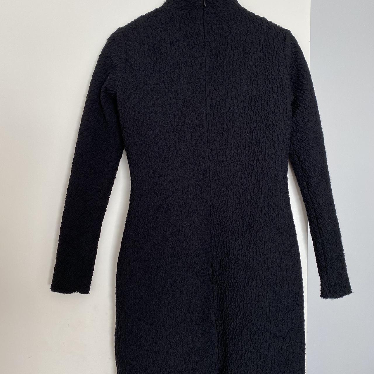 SCANLAN & THEODORE Black Long sleeves Mini Dress ,... - Depop